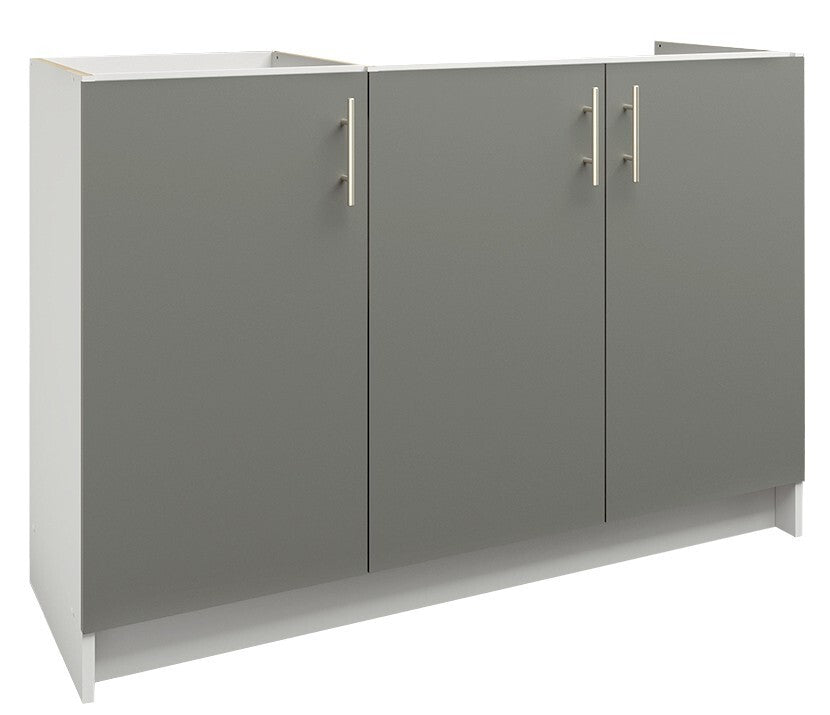JD Greta Fixed Height Kitchen Sink Unit 1200mm - Grey Matt